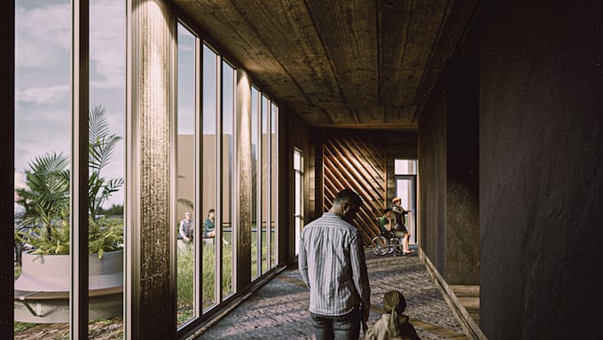 Provide clean realistic renderings with full entourage by Adamuy | Fiverr