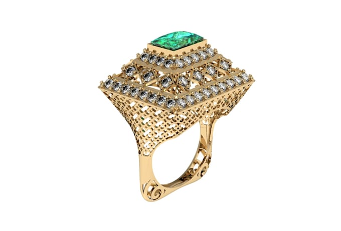 Deliver unique ring designs by Umairaslam0011 | Fiverr