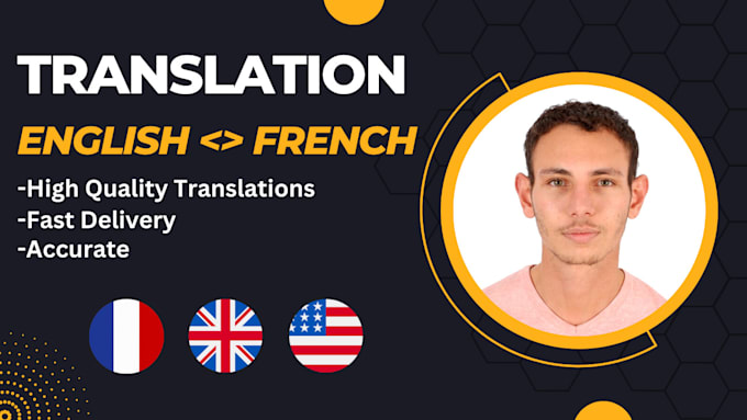 Translate your documents from english to french and viceversa by Ramzi ...