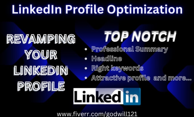 Do Linkedin Profile Optimization Resume Writing By Godwill121 Fiverr