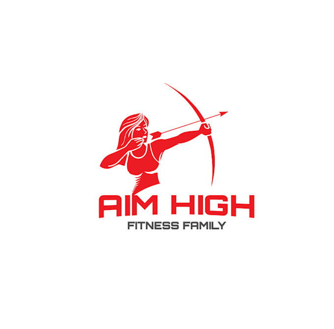 Design modern unique aim high fit fam logo by Lorena_johnson | Fiverr