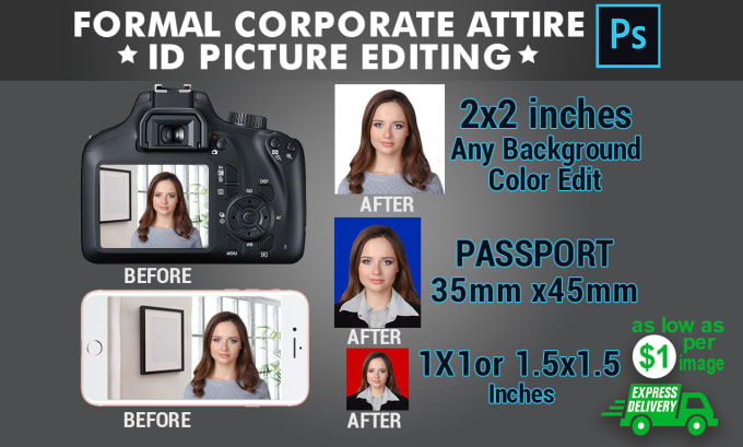 Do formal corporate picture editing by Jayartdesign11 | Fiverr