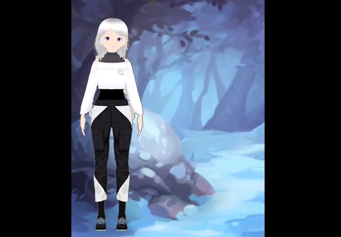 Make a basic vroid avatar for vtubing and or vrchat by Ardin516 | Fiverr