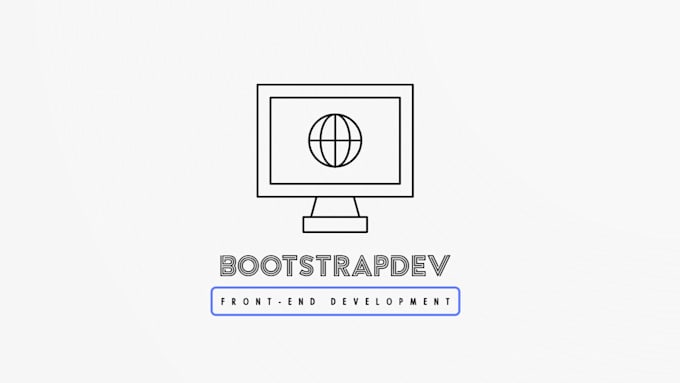 Be your frontend web developer using html css bootstrap by ...