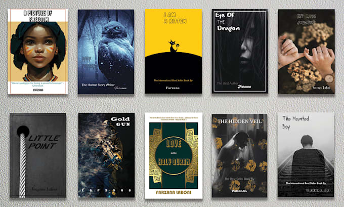 Design creative and catchy book and ebook cover by Enaya_opzet | Fiverr