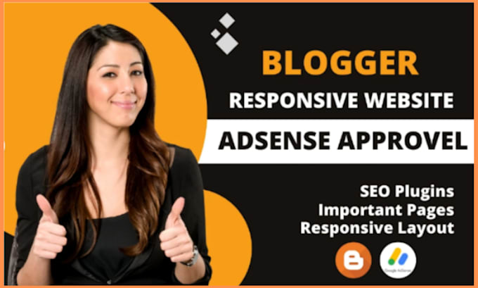 Create a complete blogspot site or redesign template on blogger with ...