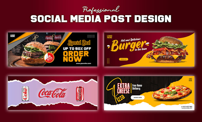 Creative social media design, post, banner ads by Mdmrshihan | Fiverr