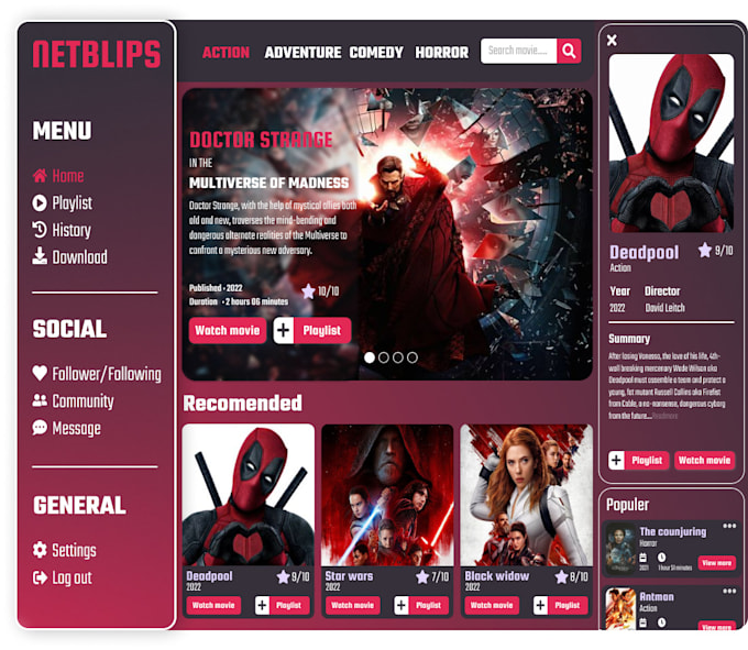 Design website and convert to html, and css by Daniiel_ae | Fiverr