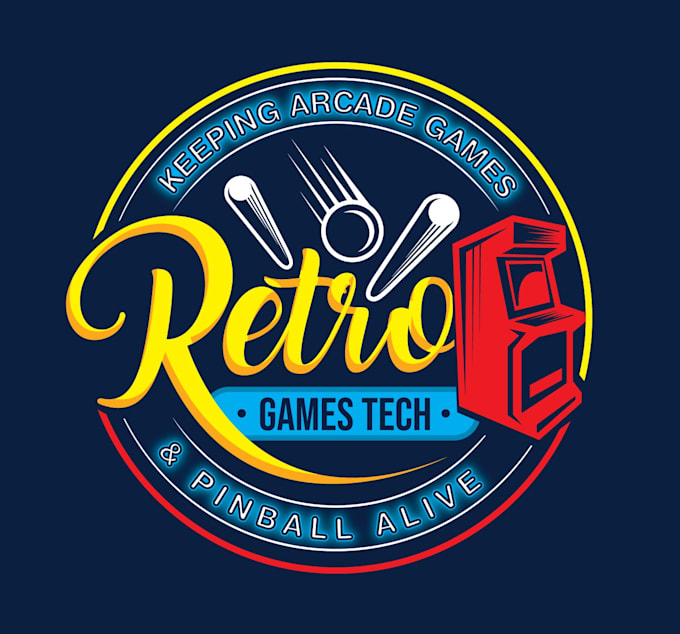 Design a professional modern arcade logo by Vincent_dyer | Fiverr