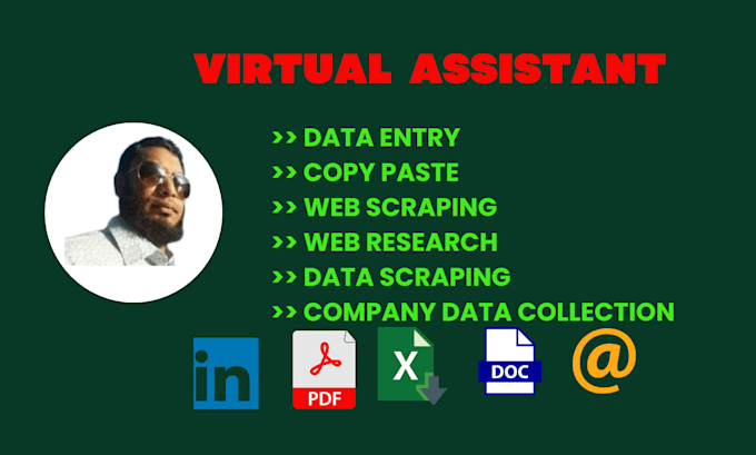 Do magnificent data entry,copy paste,research ,scraping and email ...