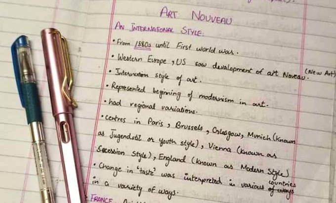 Provide handwritten notes in my beautiful handwriting by U_f49f542ec2f3 ...