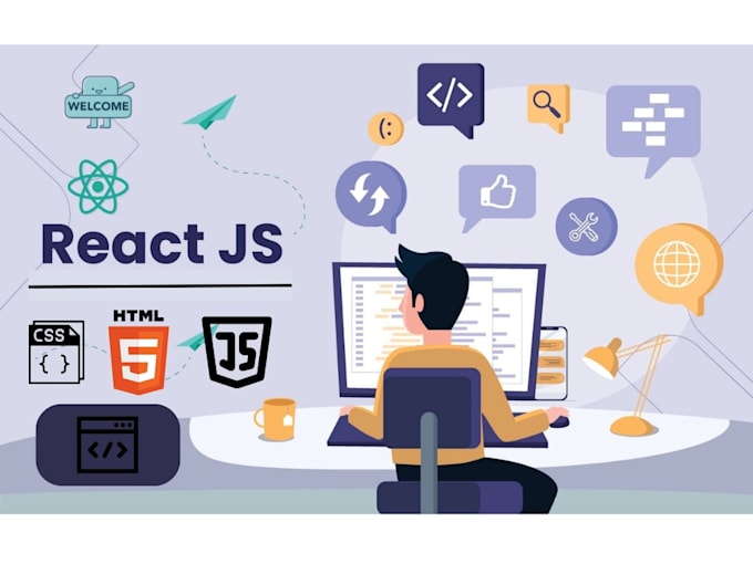 Develop a web app using reactjs, html, css, js and java by Ghanoubend ...