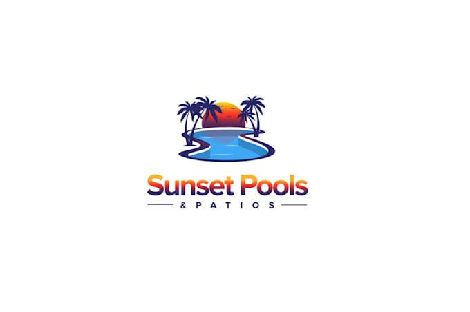 Design beautiful professional pool logo in 12 hours by Carleton_swift ...