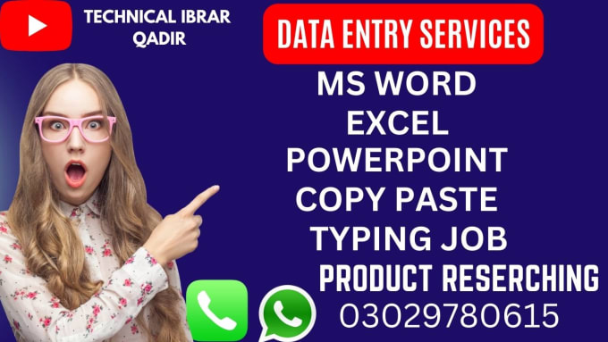 Fastest data entry,ms word, excel, poerpoin,product reserch by ... Fastest data entry,ms word, excel, poerpoin,product reserch by ...