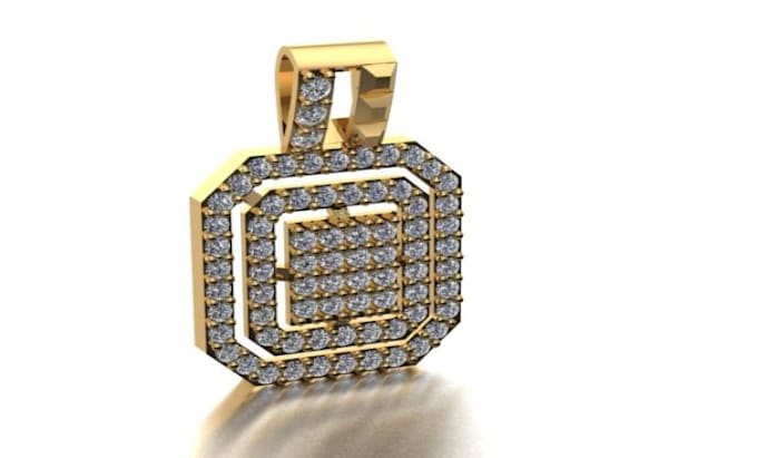 Create pendant cad design for printing and rendering by Mntkaoutar | Fiverr