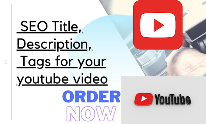 Write an amazing seo title, description, and tags for your youtube ...