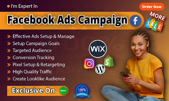 Be your facebook ads campaign manager and run fb ads campaign by ...