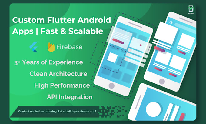 Develop an android mobile app using flutter by Verdant_dev | Fiverr