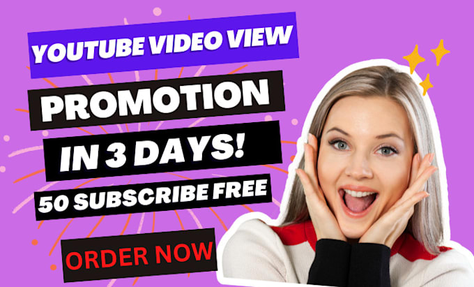 Organic promotion for youtube channel monetization in 14 days by ...
