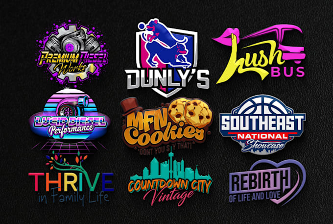 Create 3 unique logo in just 7 hours by Designtime06 | Fiverr