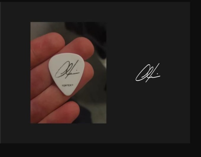 Trace handwritten signature into digital format by Mahiliciouis77 | Fiverr