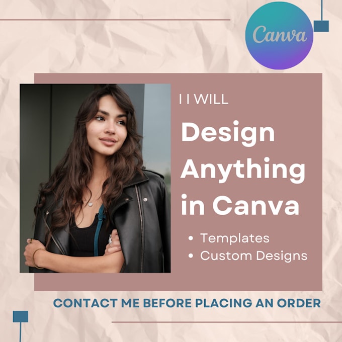 Any design using canva by Anabiyabasit | Fiverr