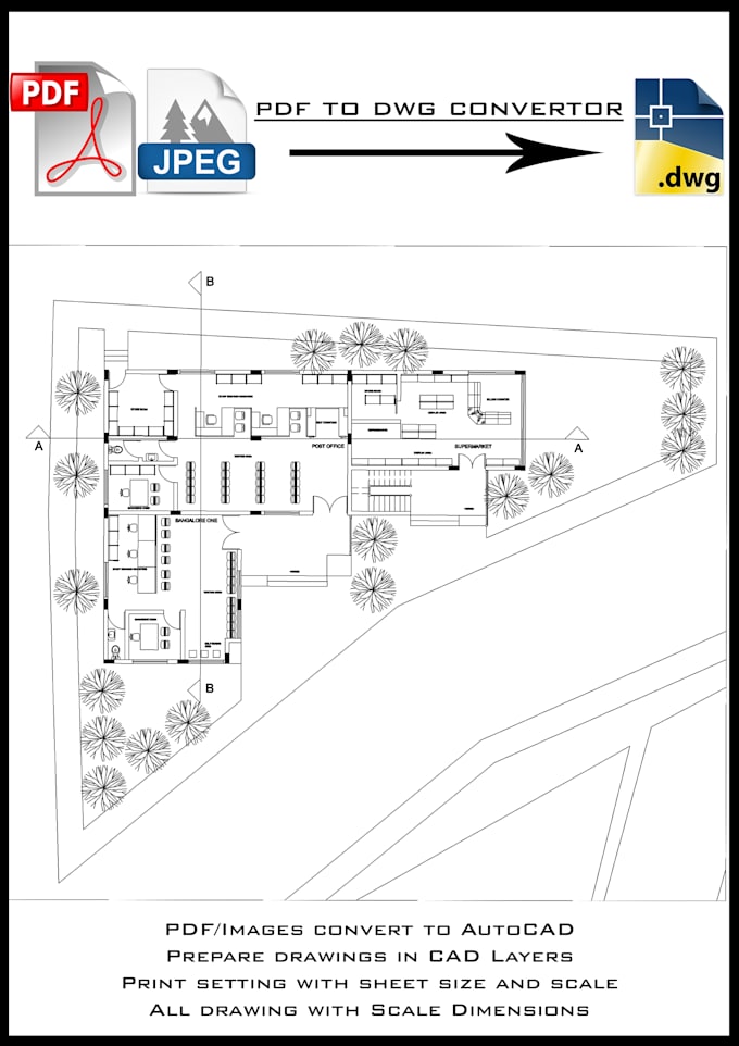 Convert pdf, image or hand drawn sketch into autocad by Kruthi110 | Fiverr Convert pdf, image or hand drawn sketch into autocad by Kruthi110 | Fiverr