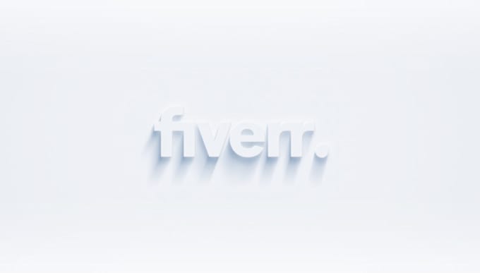 Make neumorphism style logo intro animation with custom text by Siddbiz ...