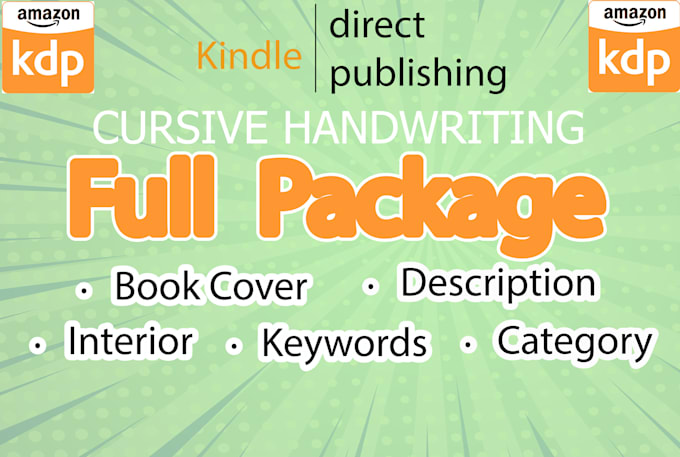 Design cursive handwriting workbook full package by Siraz_489 | Fiverr