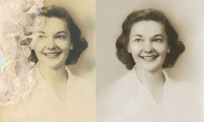 Restore, colorize memories,improve image quality,repair damage picture ...