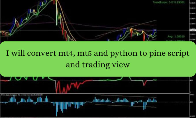 Convert mt4, mt5 and python to pine script and trading view by ...