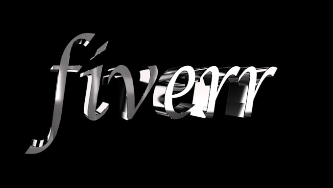 Intro animation text 3d in 24hrs by Jaroud15 | Fiverr