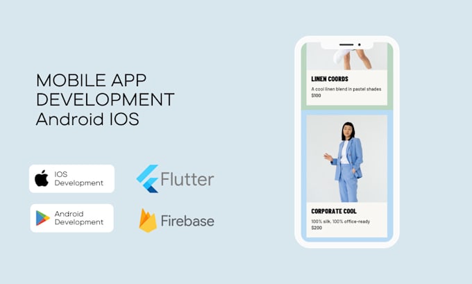 Create android app and ios app in flutter by Mubbashi_ahmed | Fiverr
