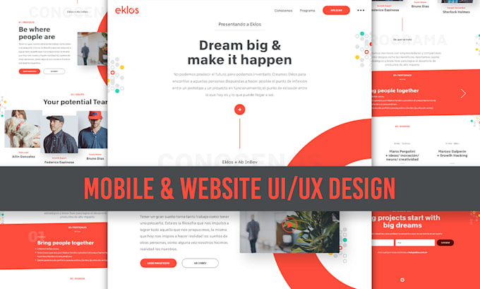 Make interactive mobile app ui ux design or website ui ux by Tatterd ...
