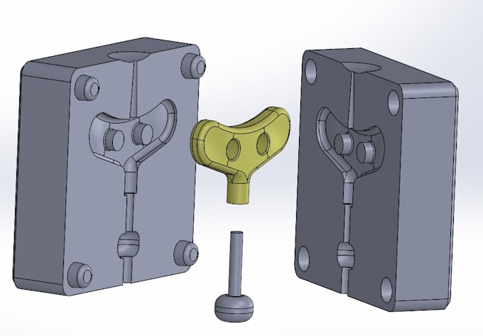Create molds for 3d printing from any stl files by Dineshgihan | Fiverr