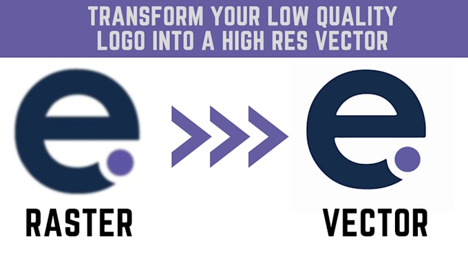 Transform your low quality logo into a high quality vector by ...