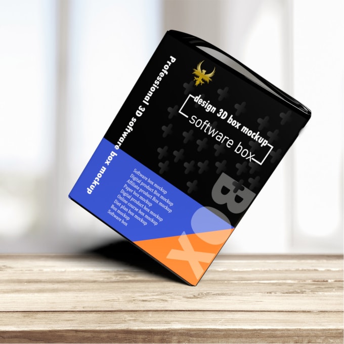 Design digital product 3d box mockup software box mockup by ...