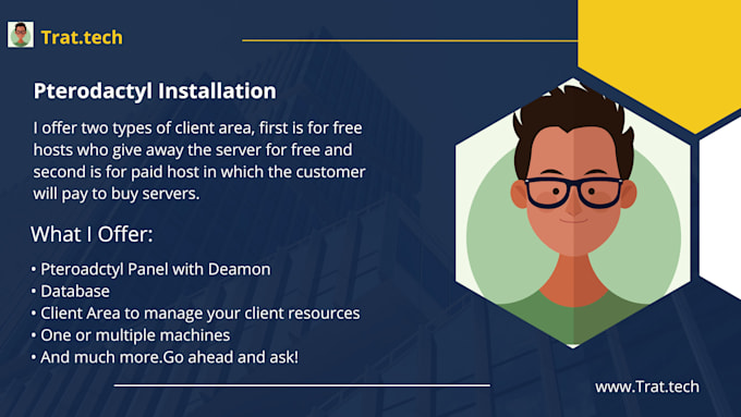 Install pterodactyl panel and setup client area by Affan27insane | Fiverr