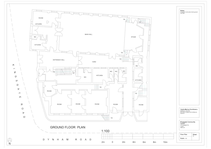 Design site floor plan in autocad 2d by Vmd999 | Fiverr