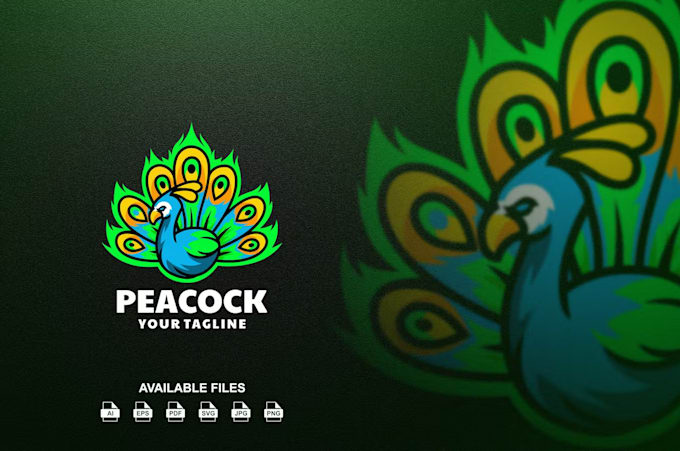 Create fantastic peacock logo with fastest delivery by Francesco_tremb ...