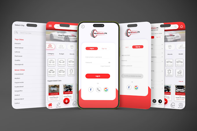 Do excellent web ui ux design and mobile app design on adobe xd by ...