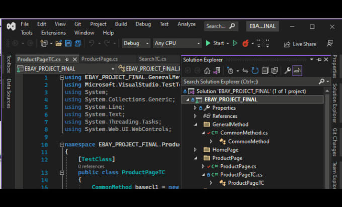 Do Web Ui Automation Using Selenium With C Sharp By Humayun0008 Fiverr