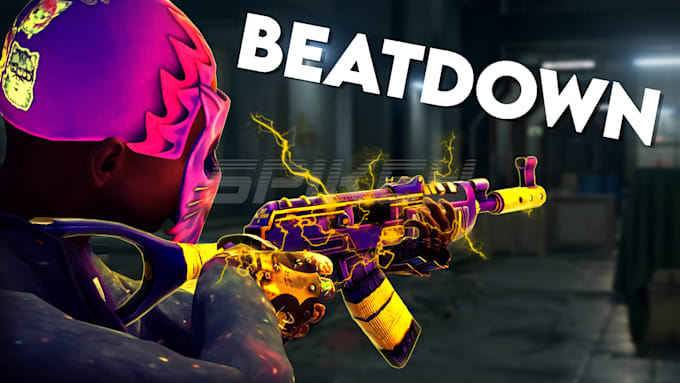 Make you a unique rust youtube thumbnail by Spikey22 | Fiverr