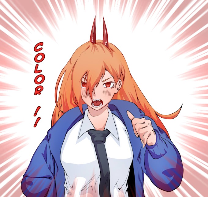 Draw professional anime digital art with infinite revisions by Azfarart ...