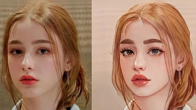 Convert your photo into anime character by Didemdeniz | Fiverr