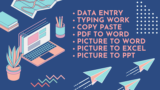 Help you with typing things by Nadyaatazawa | Fiverr