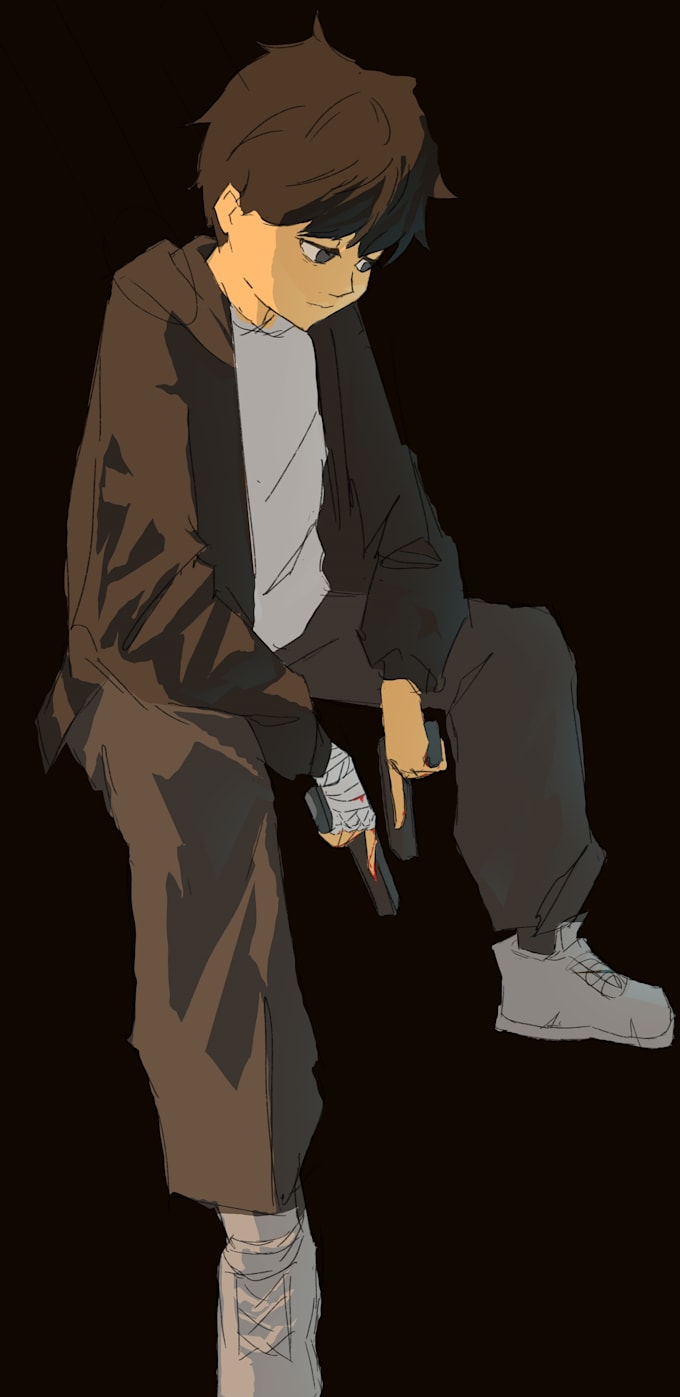 Draw an anime style by Zenonite | Fiverr