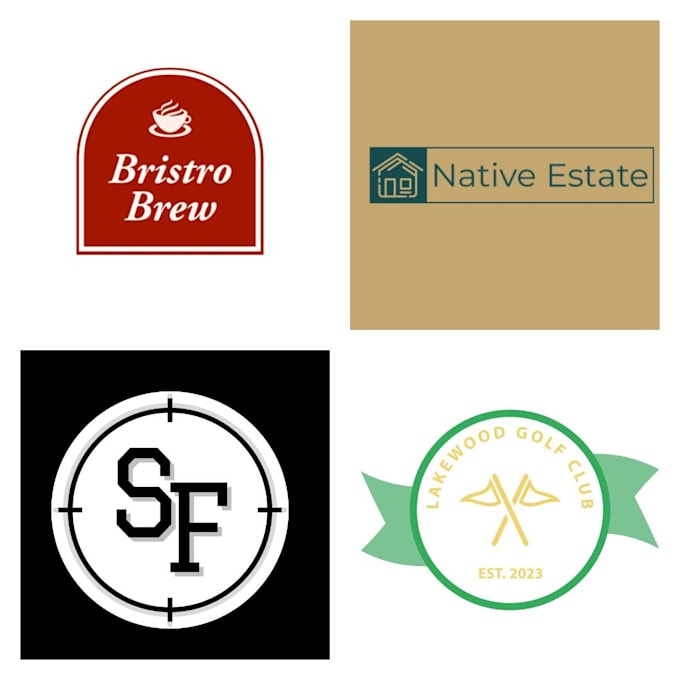 Make a clean classic looking logo by Logogogo_ | Fiverr