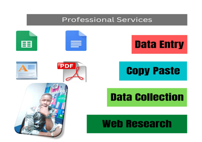 Offer professional data entry, copy paste, and web research by Nimrodva ...