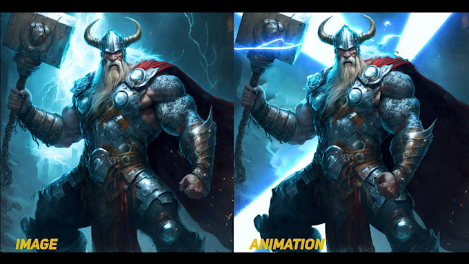 Animate and loop ai generator art or your 2d character by ...